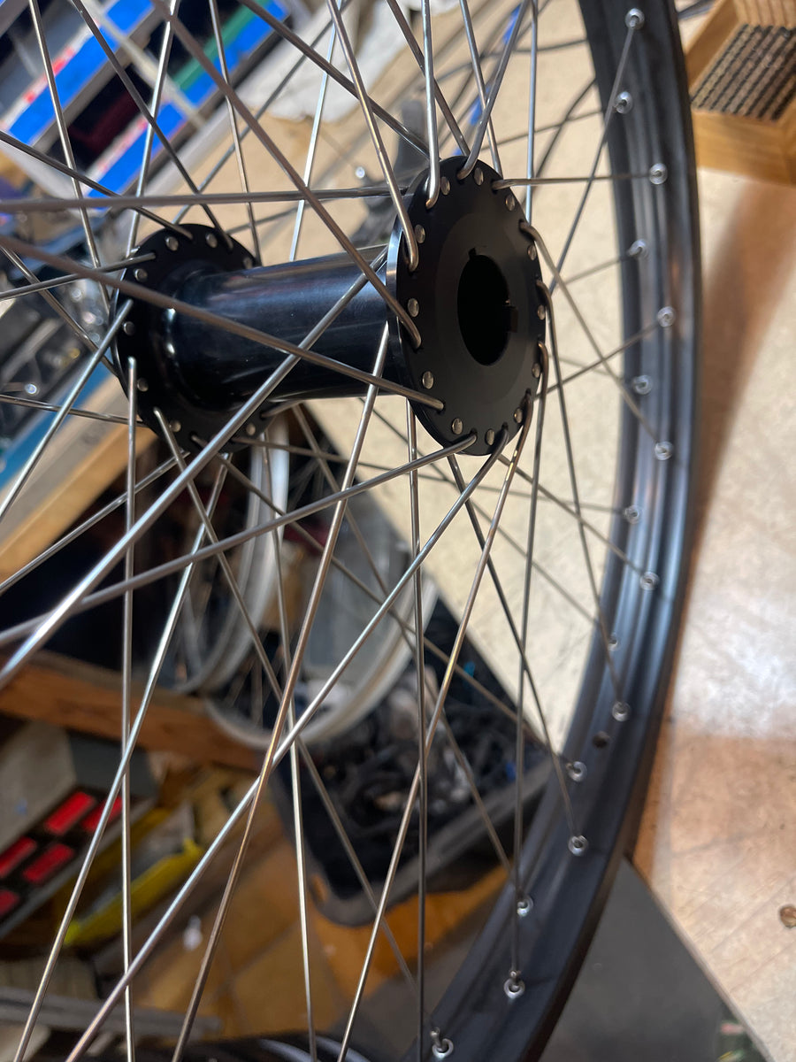 The BabyFatt: Hybrid Pedicab Wheel – Precision Pedicab Manufacturing