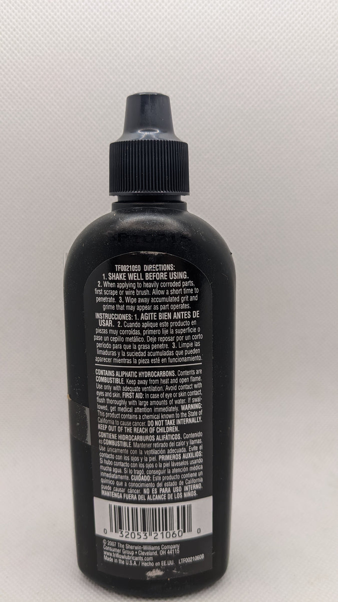 TRI-FLOW 6oz Drip Bottle – Precision Pedicab Manufacturing